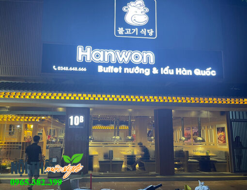 Thi công dự án nhà hàng lẩu nướng Hanwon Hàn Quốc